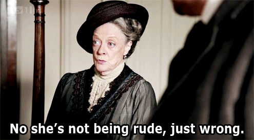 Downton Abbey Lady Violet GIFs | PS Entertainment
