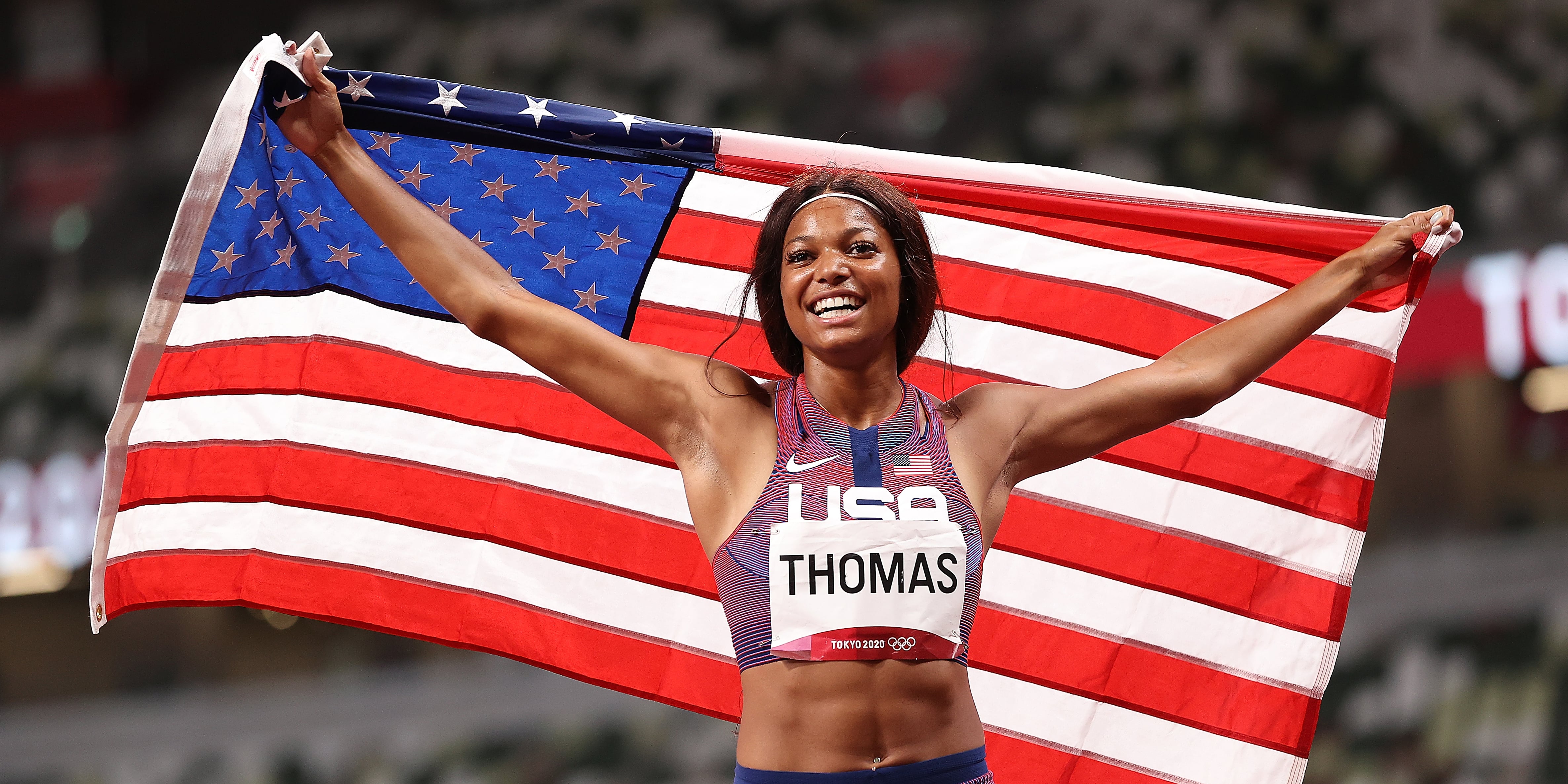 Gabby Thomas Gets Bronze in 200m at the 2021 Olympics | PS Fitness