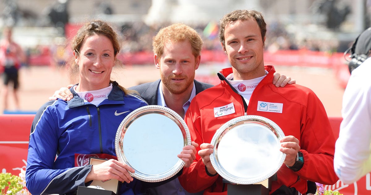 Prince Harry at London Marathon 2016 Pictures | PS Celebrity