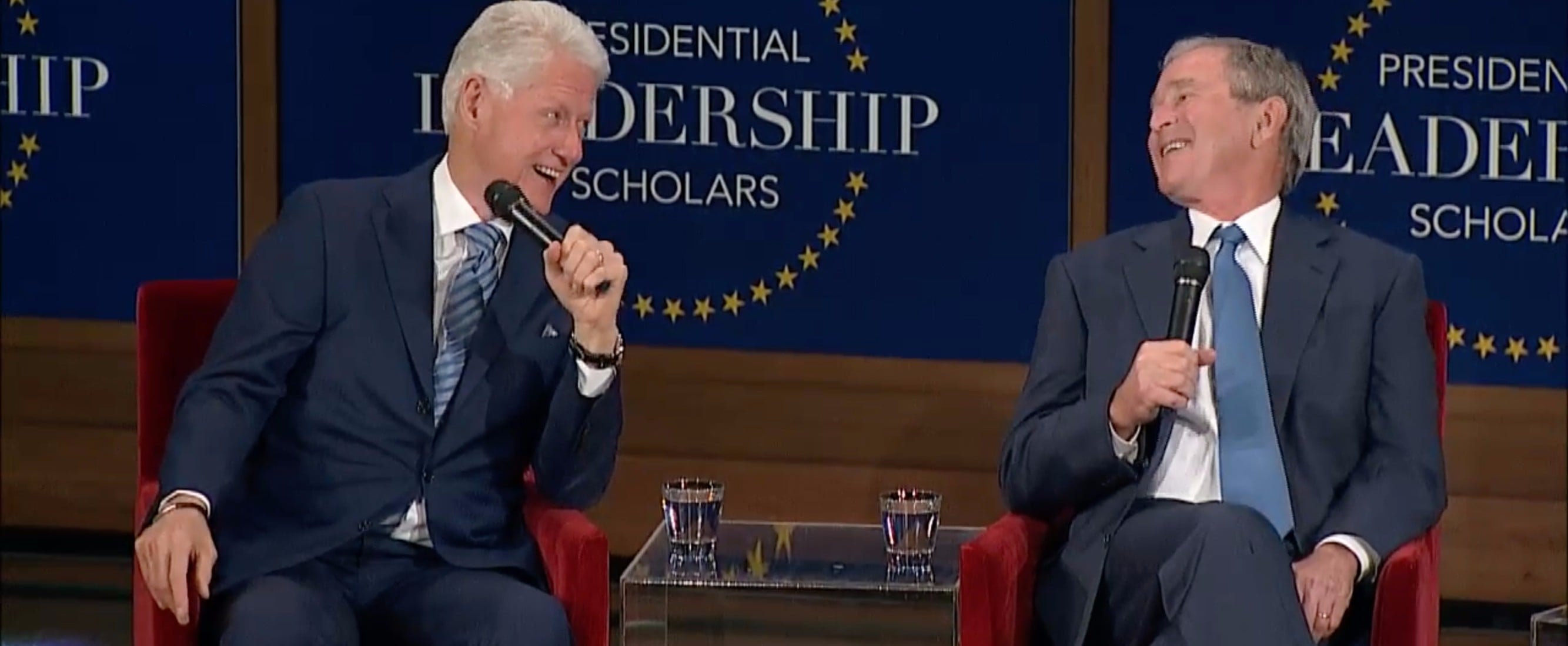 George W. Bush and Bill Clinton Friendship | PS News