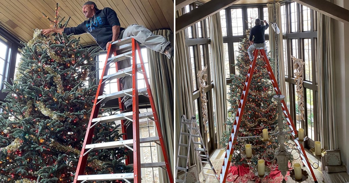 Tim McGraw Decorates Giant Christmas Tree | Instagram Photos | PS Home
