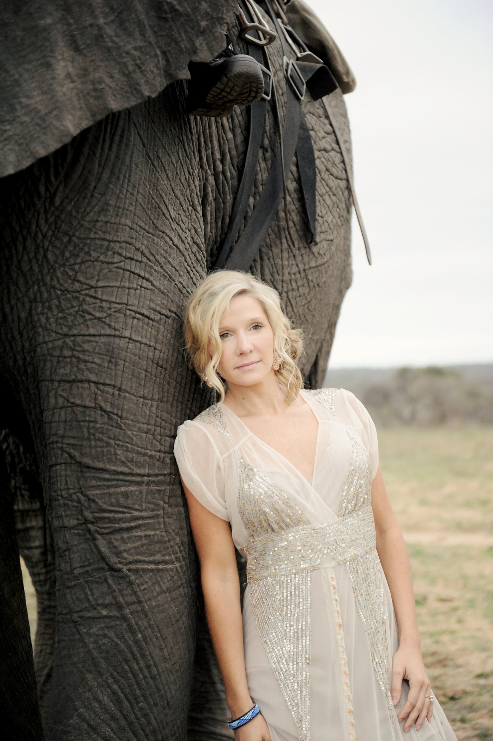 South African Safari Wedding With Elephants Popsugar Love