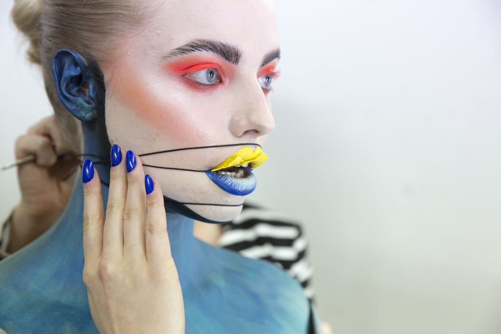 Makeup Face Art Inspired by Fish | POPSUGAR Beauty