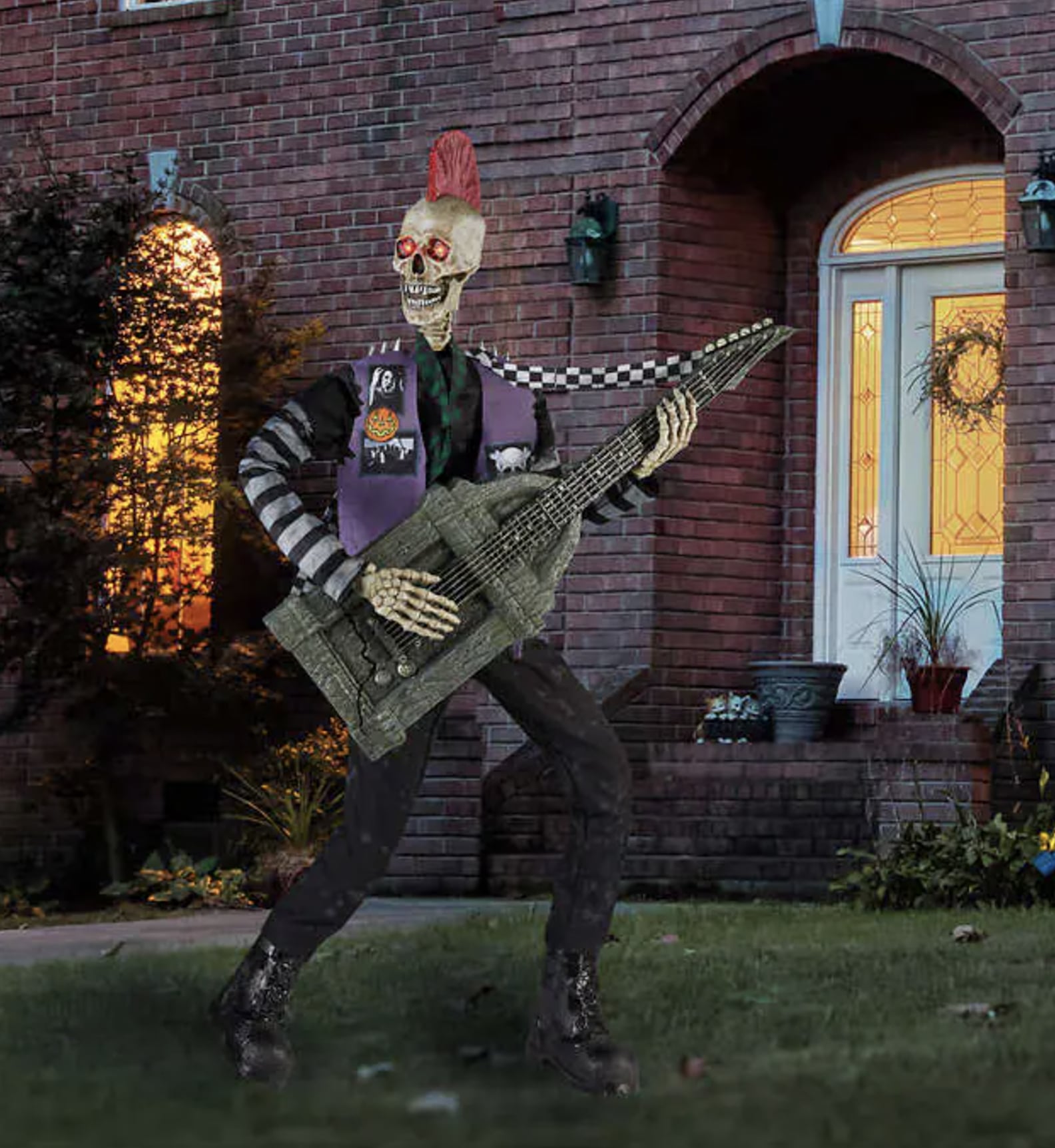 Shop Costco's 6 Foot Animated Punk Rocker Skeleton | PS Home