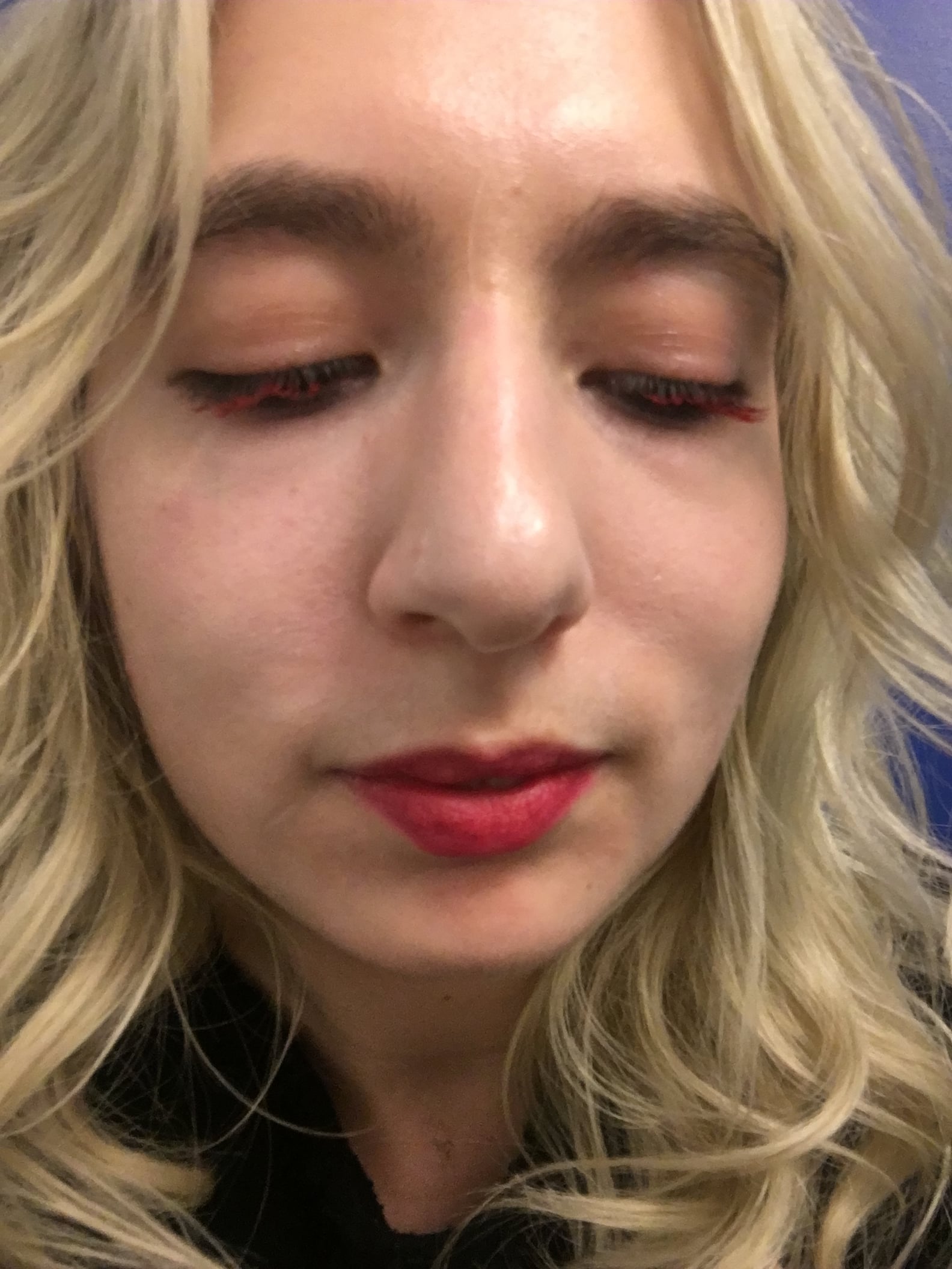 How to Wear Red Mascara | PS Beauty