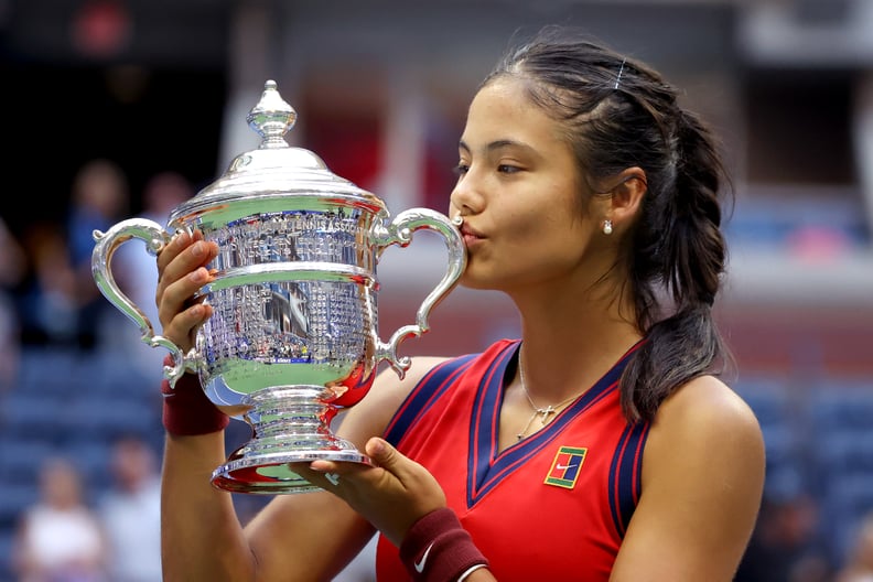 Emma Raducanu Wins 2021 US Open Women's Singles Final | POPSUGAR Fitness