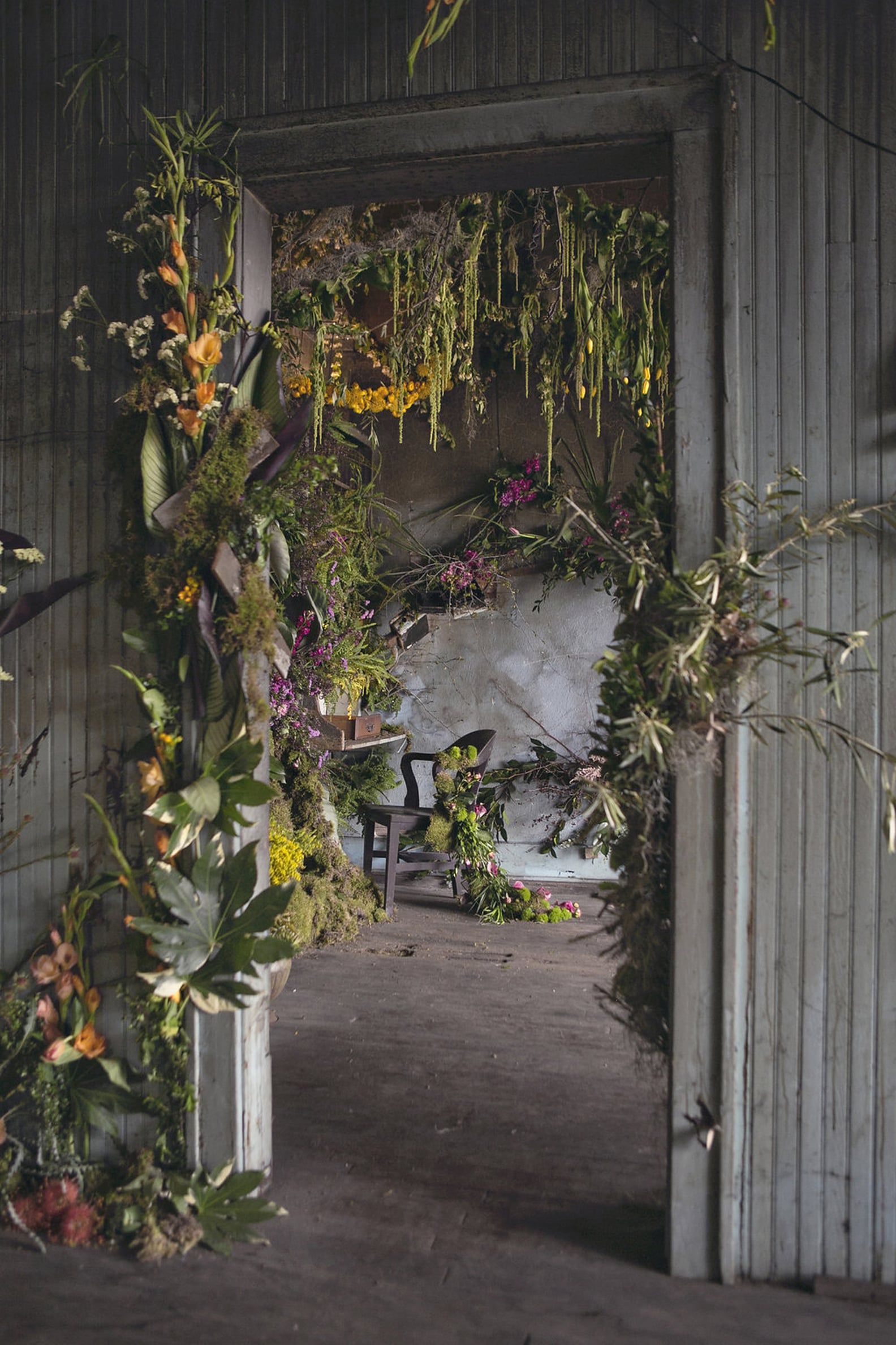 Thousands of Flowers Transform an Abandoned Detroit House | PS Home
