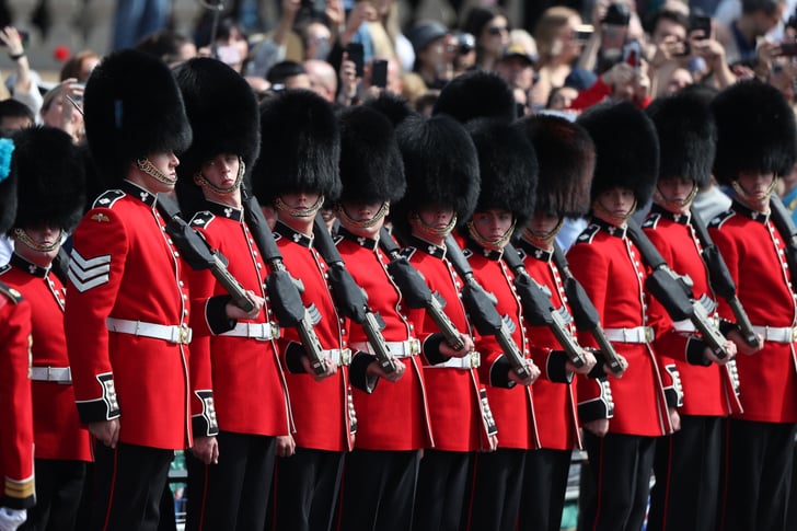 Members of the Irish Guards | Royal Family at Trooping the Colour 2018 ...