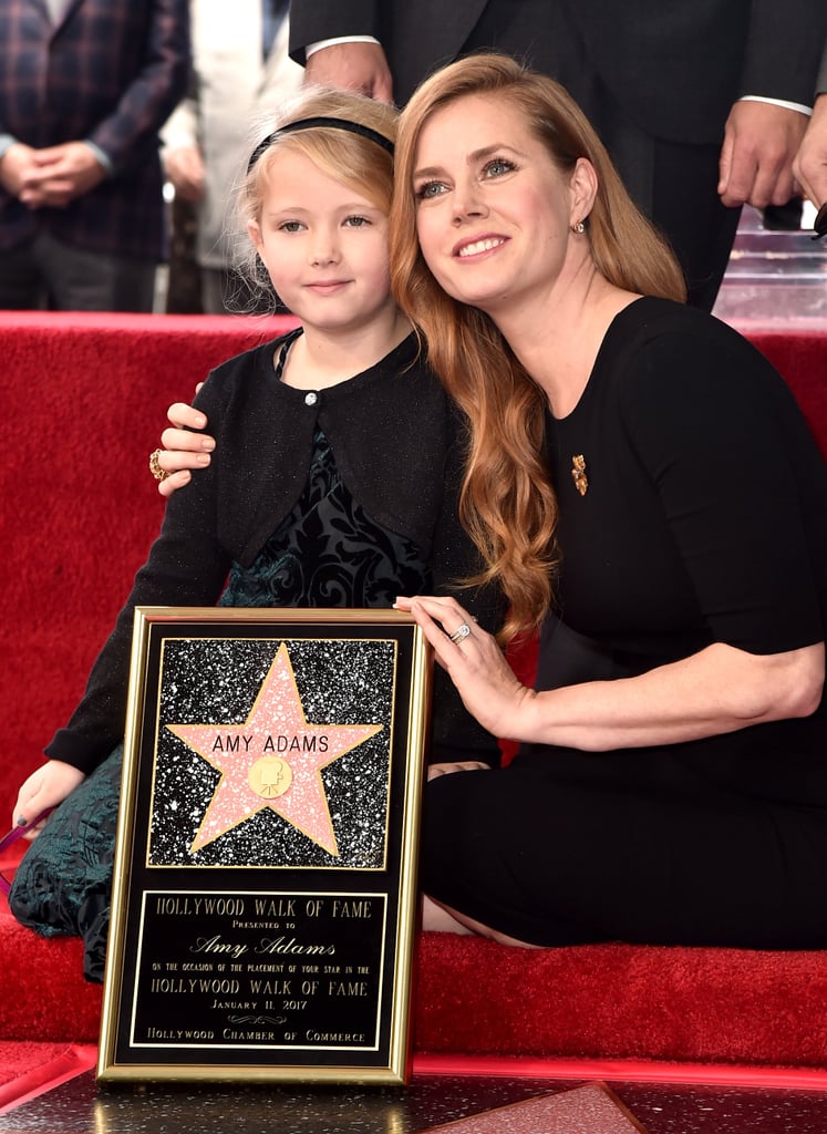 Amy Adams and Her Family at Hollywood Walk of Fame Ceremony | POPSUGAR ...