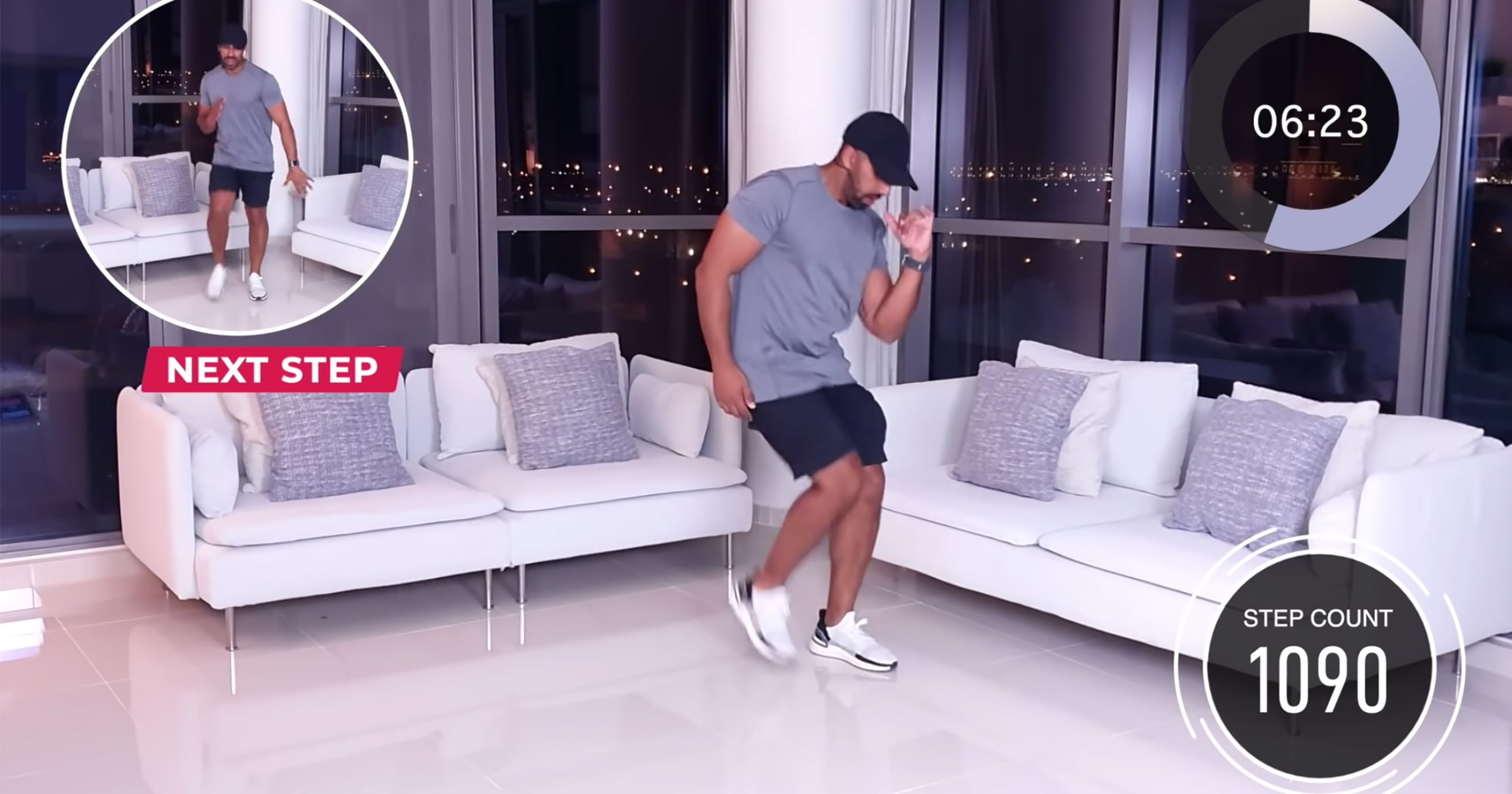 15-Minute Walking Workout You Can Do Indoors | PS Fitness