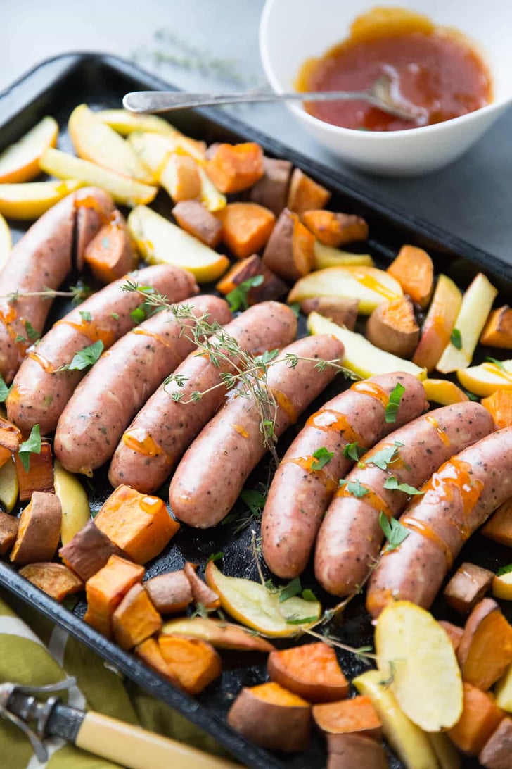 Sheet Pan Sausage Dinner Easy Sheet Pan Recipes POPSUGAR Family Photo 3