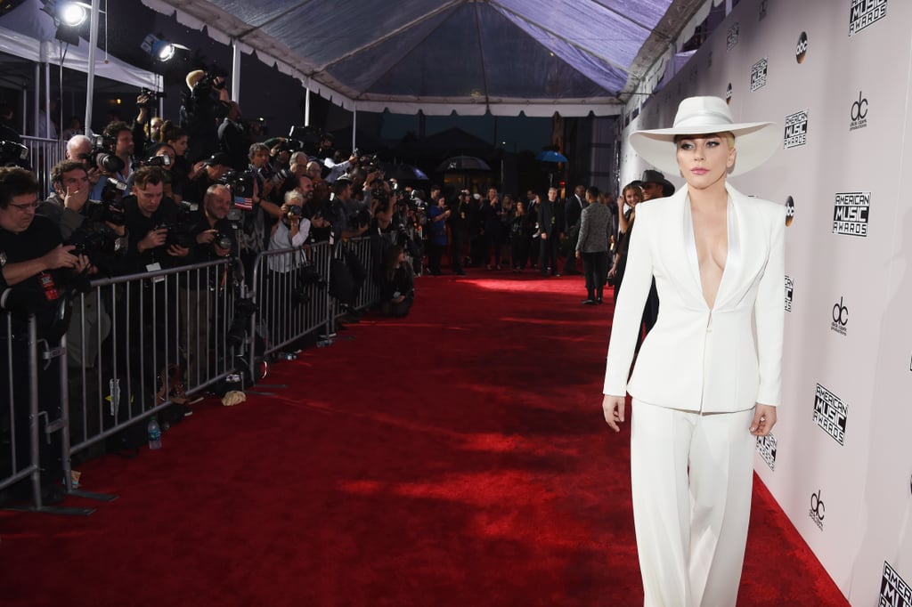 Lady Gaga at 2016 American Music Awards | POPSUGAR Celebrity