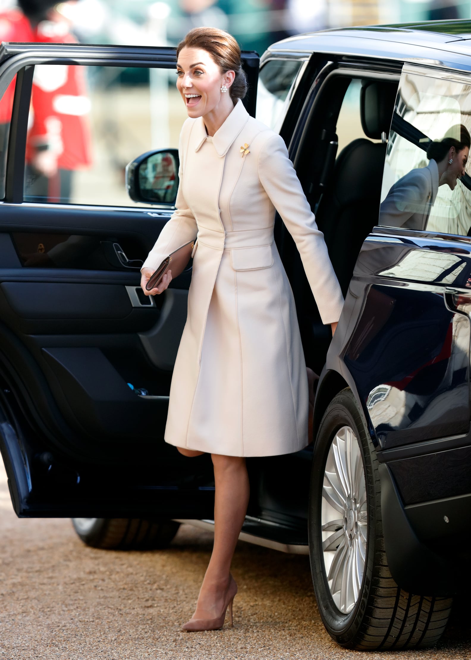 Kate Middleton's Cream Catherine Walker Coat 2019 | PS Fashion