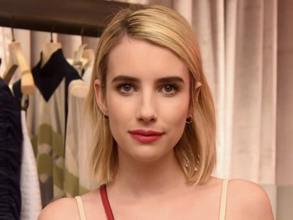 Emma Roberts Brown Hair 2019 | POPSUGAR Beauty