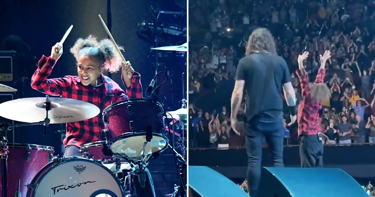 Watch 11-Year-Old Nandi Bushell Drum For Foo Fighters | PS Family