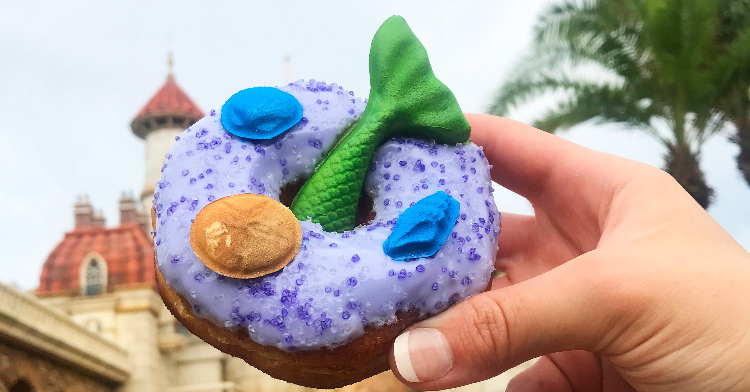 Where to Find the Mermaid Doughnut at Walt Disney World | PS Food