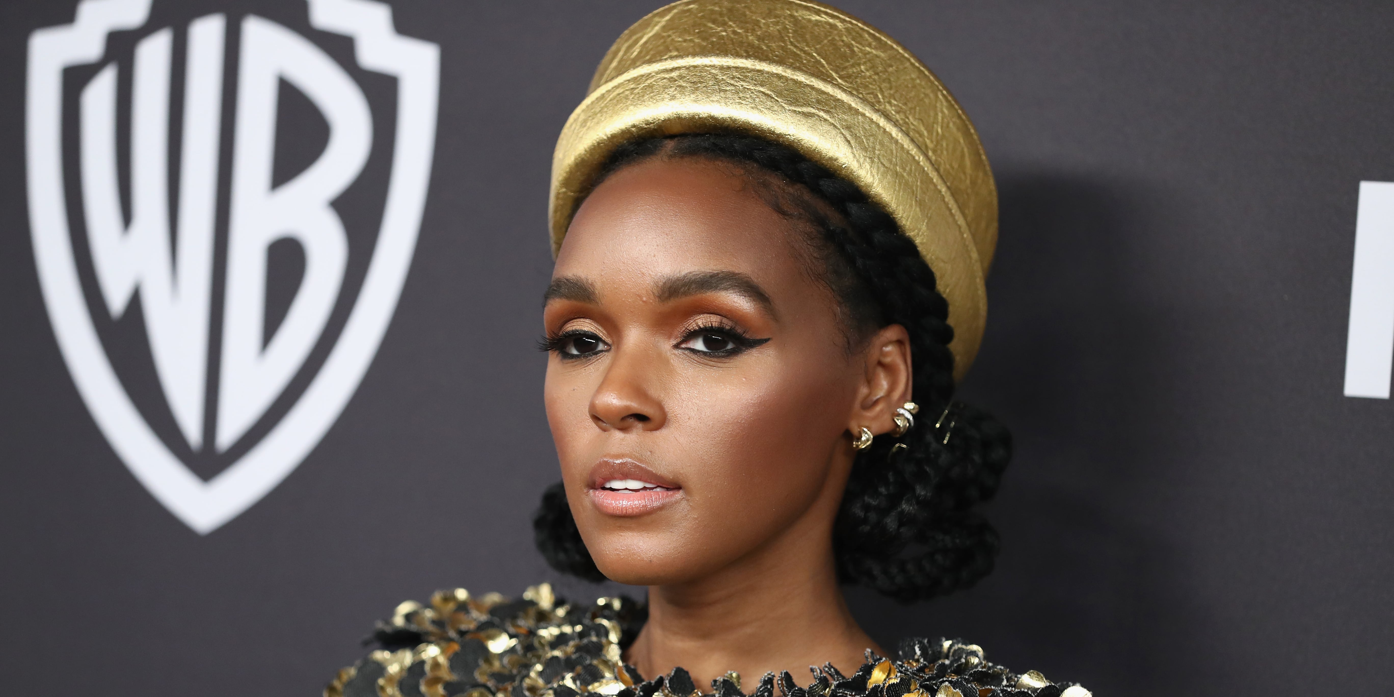 Janelle Monáe Bubble Ponytail Instyle Cover August 2019 | POPSUGAR Beauty