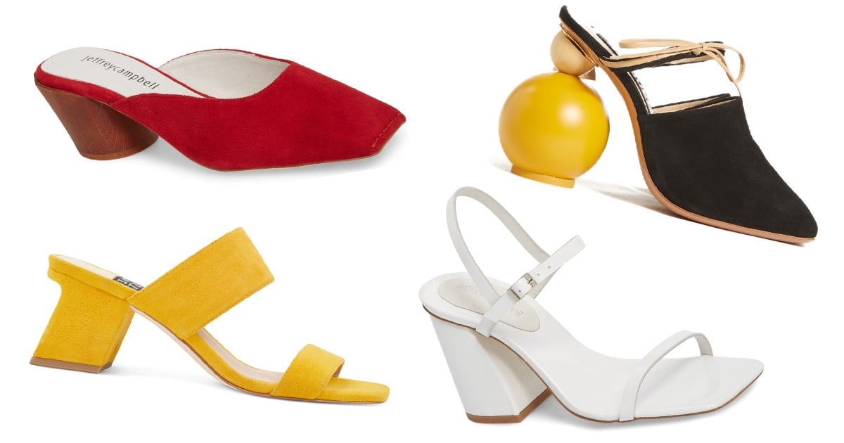 Cute Square Toe Heels | POPSUGAR Fashion