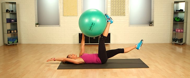 Stability Ball Ab Workout | Video | POPSUGAR Fitness
