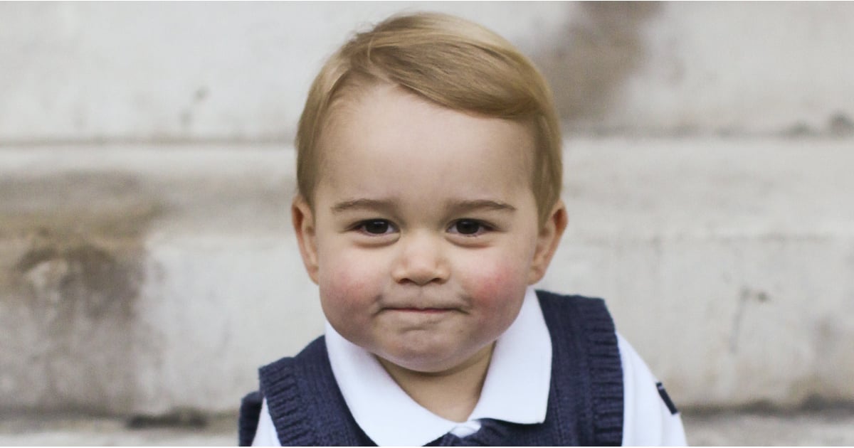 Prince George's Official Christmas Portraits | POPSUGAR Celebrity