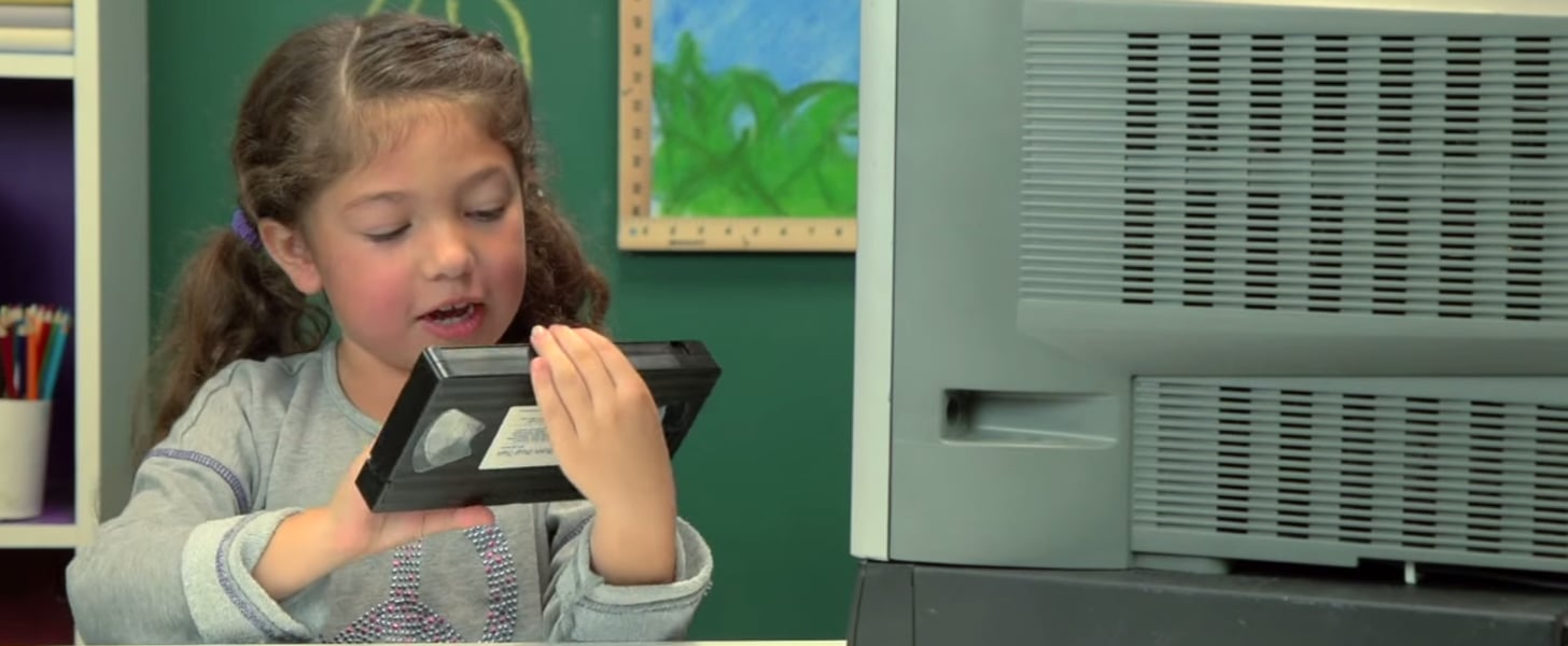 Kids React to VCRs | PS Tech