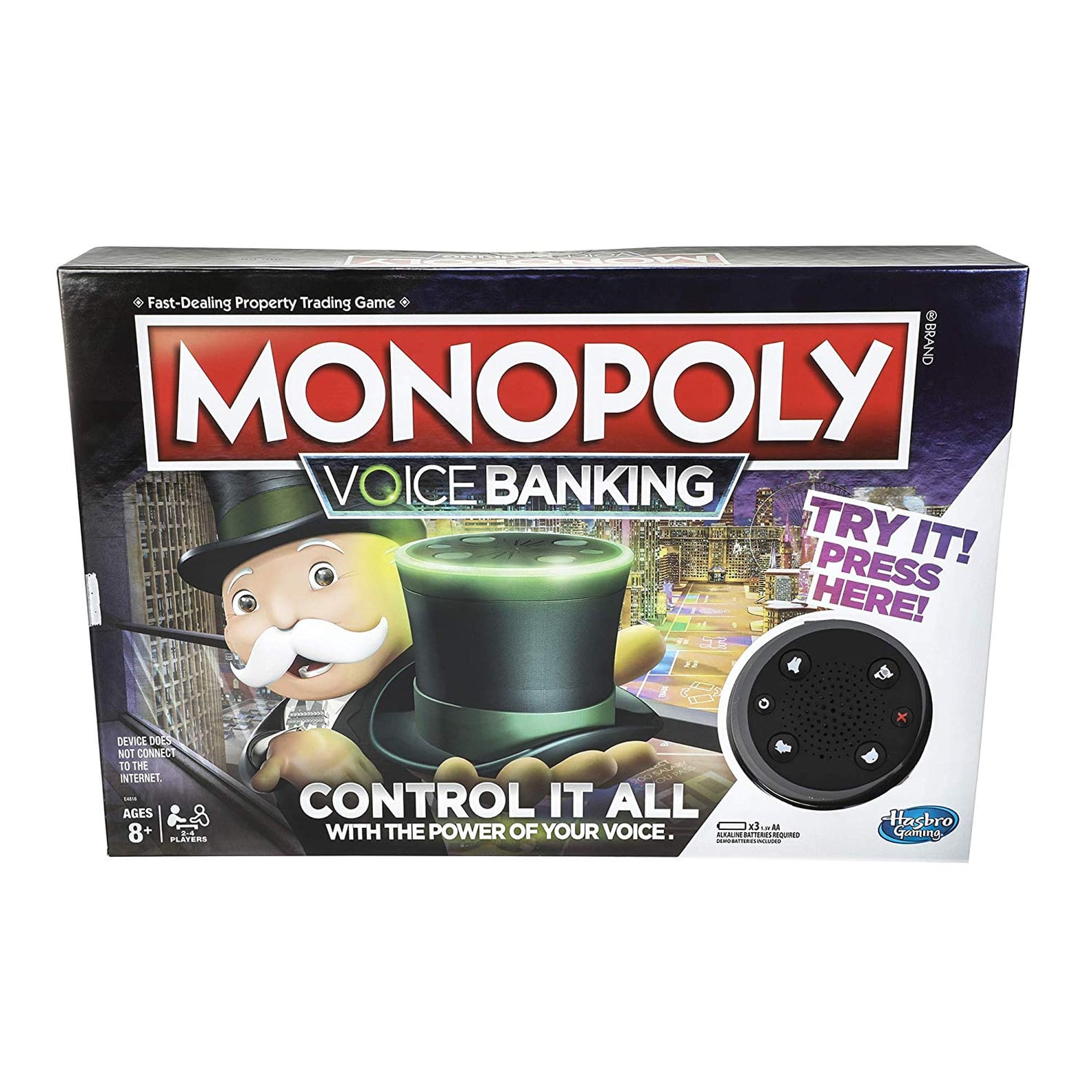 Monopoly Voice-Controlled AI Banker | PS Family