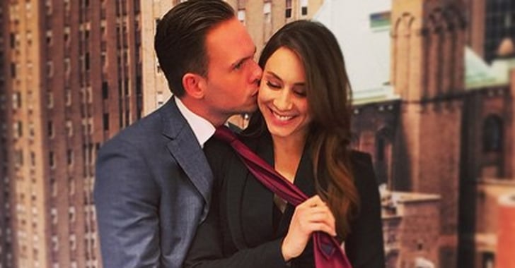 Troian Bellisario Posts Suits Picture With Patrick J. Adams | POPSUGAR ...