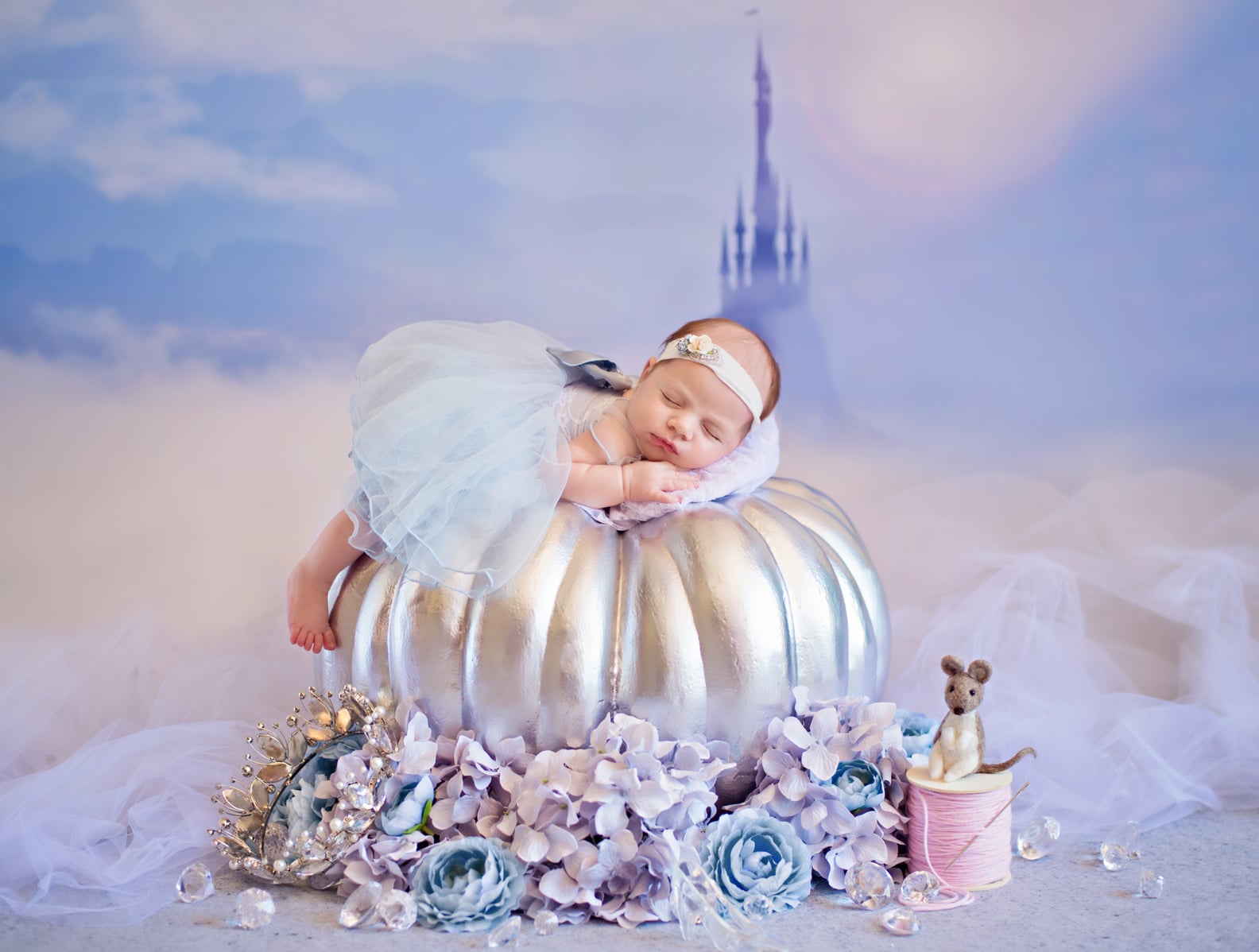 Photo Shoot of Babies as Disney Princesses | POPSUGAR Family