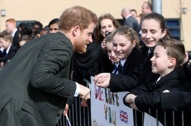 Prince Harry at Hamilton College March 2017 | POPSUGAR Celebrity