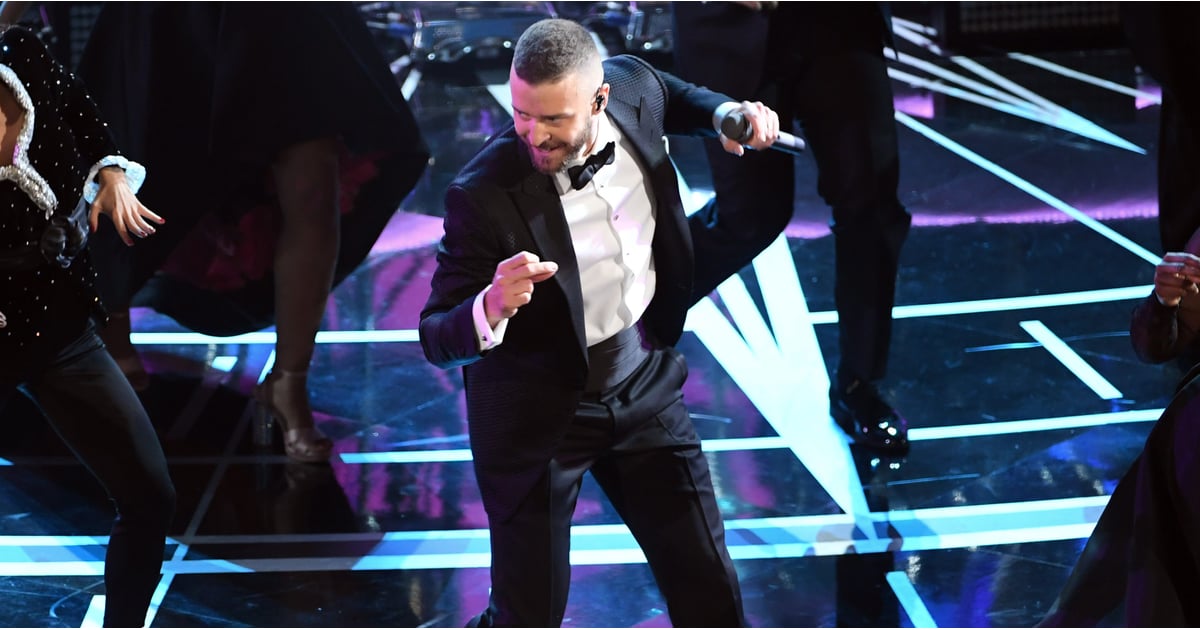 Justin Timberlake Dancing With Celebrities at 2017 Oscars | POPSUGAR ...