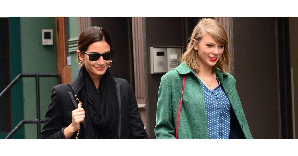 Taylor Swift and Lily Aldridge Hang Out in NYC | Pictures | POPSUGAR ...