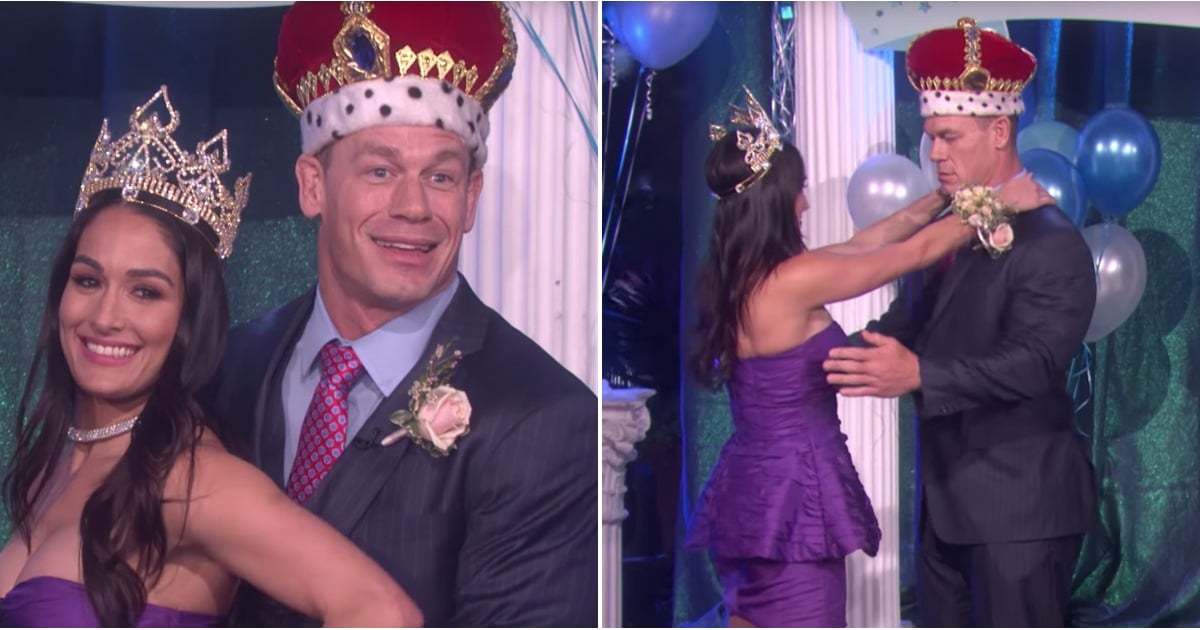 John Cena Prom With Nikki Bella on The Ellen Show | POPSUGAR Celebrity