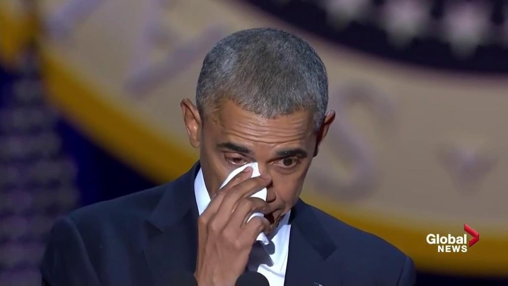President Obama Crying | POPSUGAR News