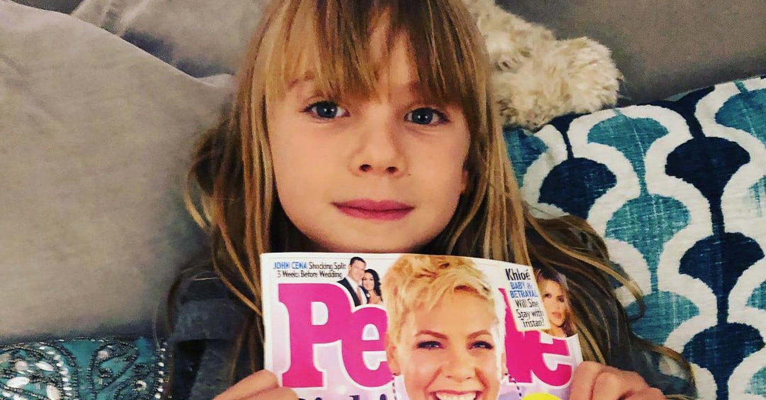 Pink's Daughter Reacts to People Beautiful Issue Cover 2018 | PS Family