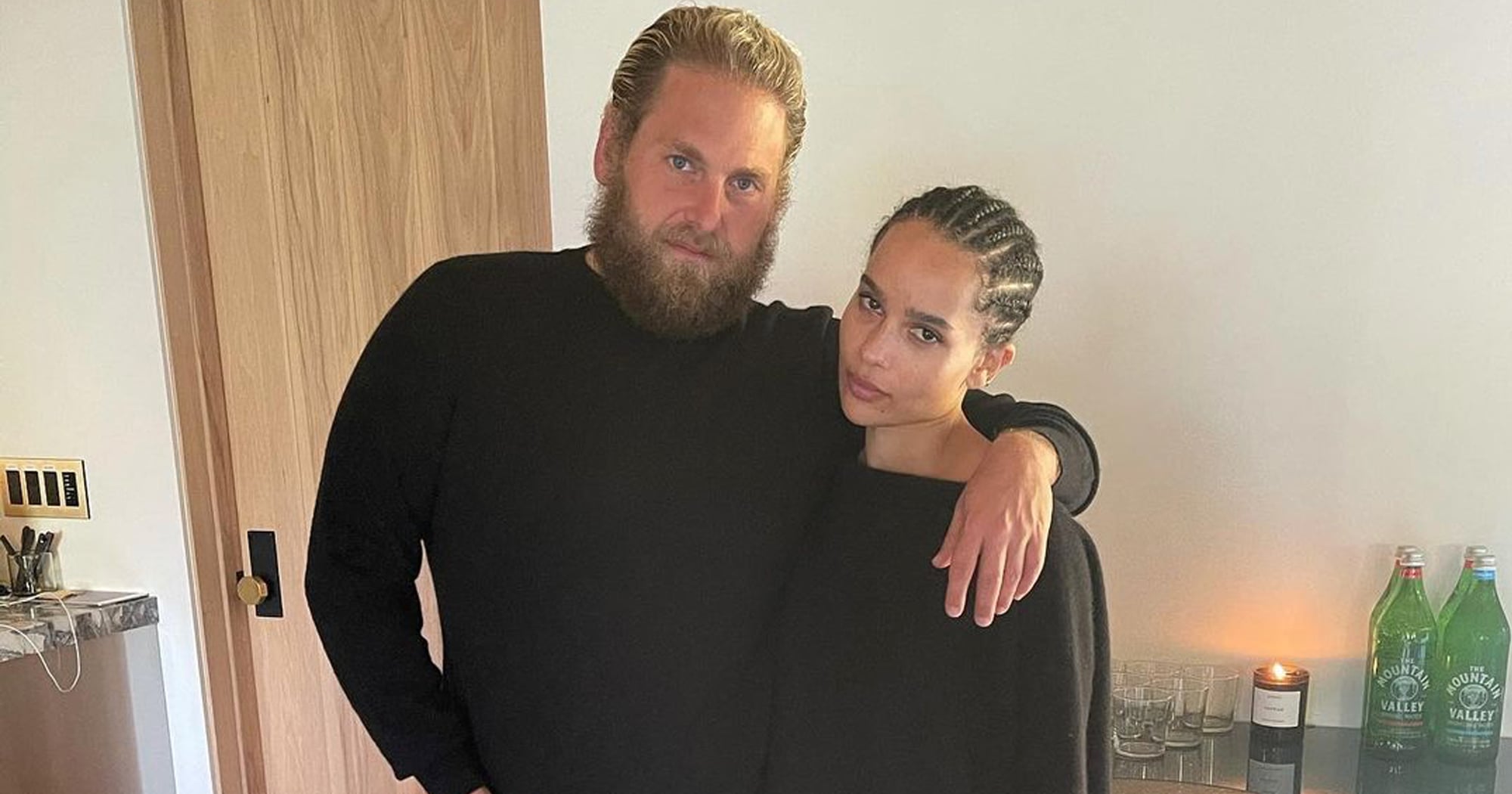 Zoë Kravitz and Jonah Hill Wear The Row For Instagram Photo | PS Fashion