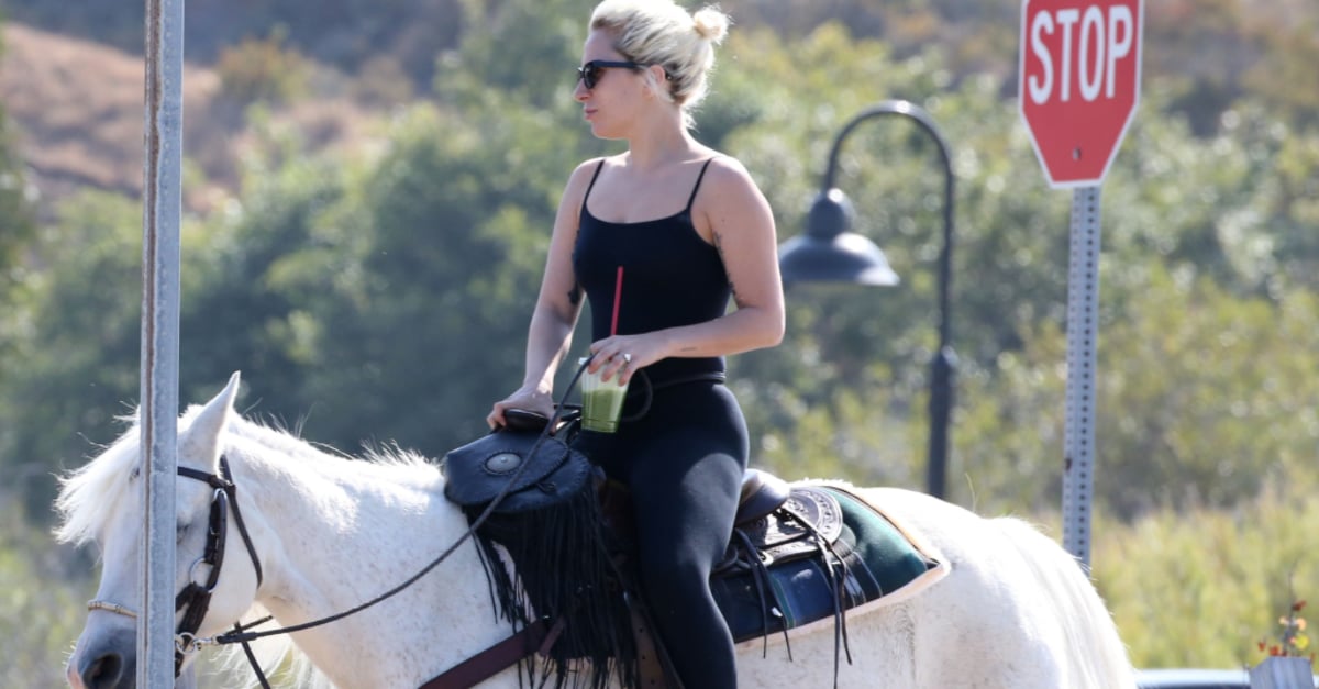 Lady Gaga Riding Her Horse in Malibu May 2016 | PS Celebrity