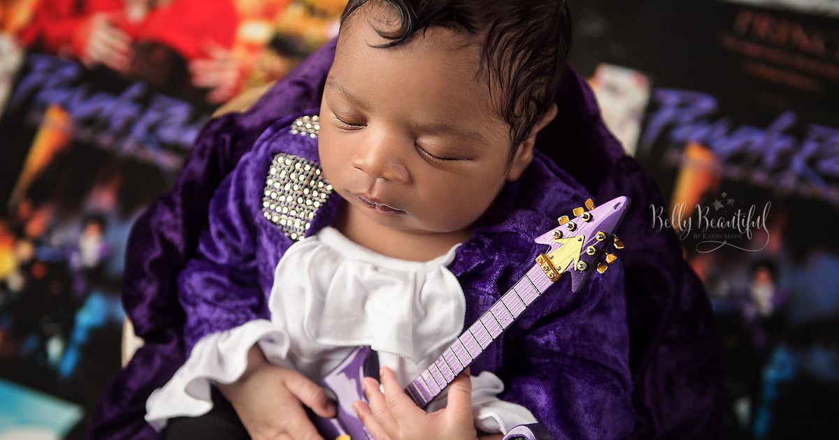 Prince Newborn Photo Shoot | POPSUGAR Family