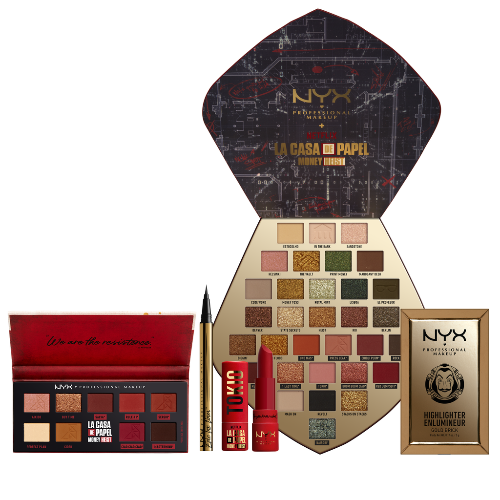 Shop the Money Heist and NYX Makeup Collection | POPSUGAR Beauty