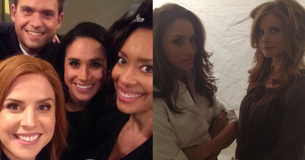 Behind-the-Scenes Photos of Meghan Markle on the Suits Set | PS ...