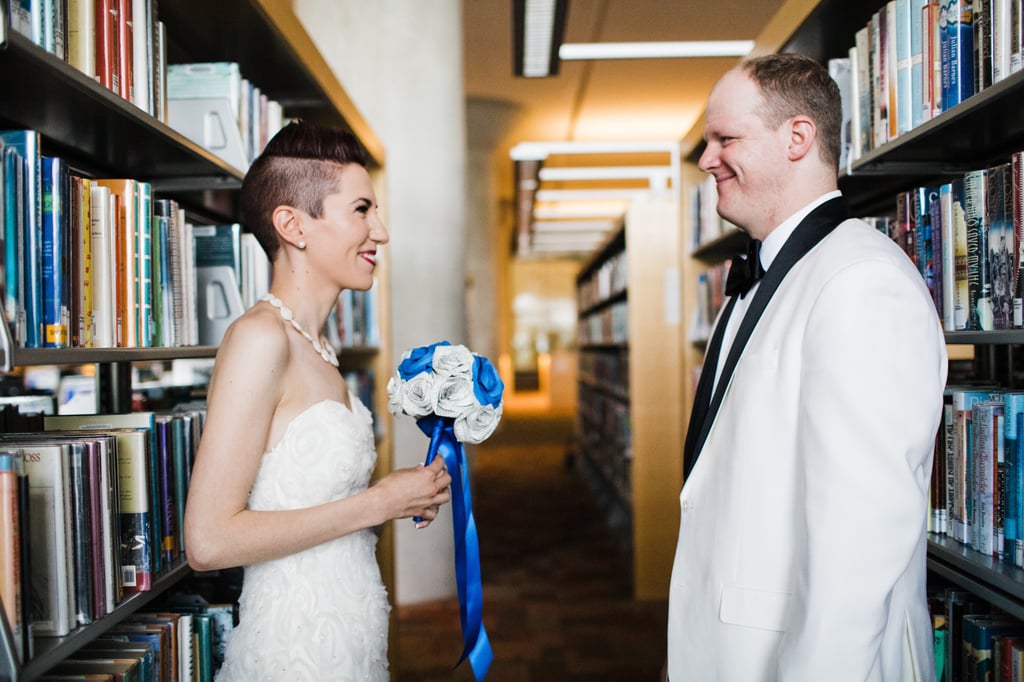 Library Wedding | POPSUGAR Love & Sex