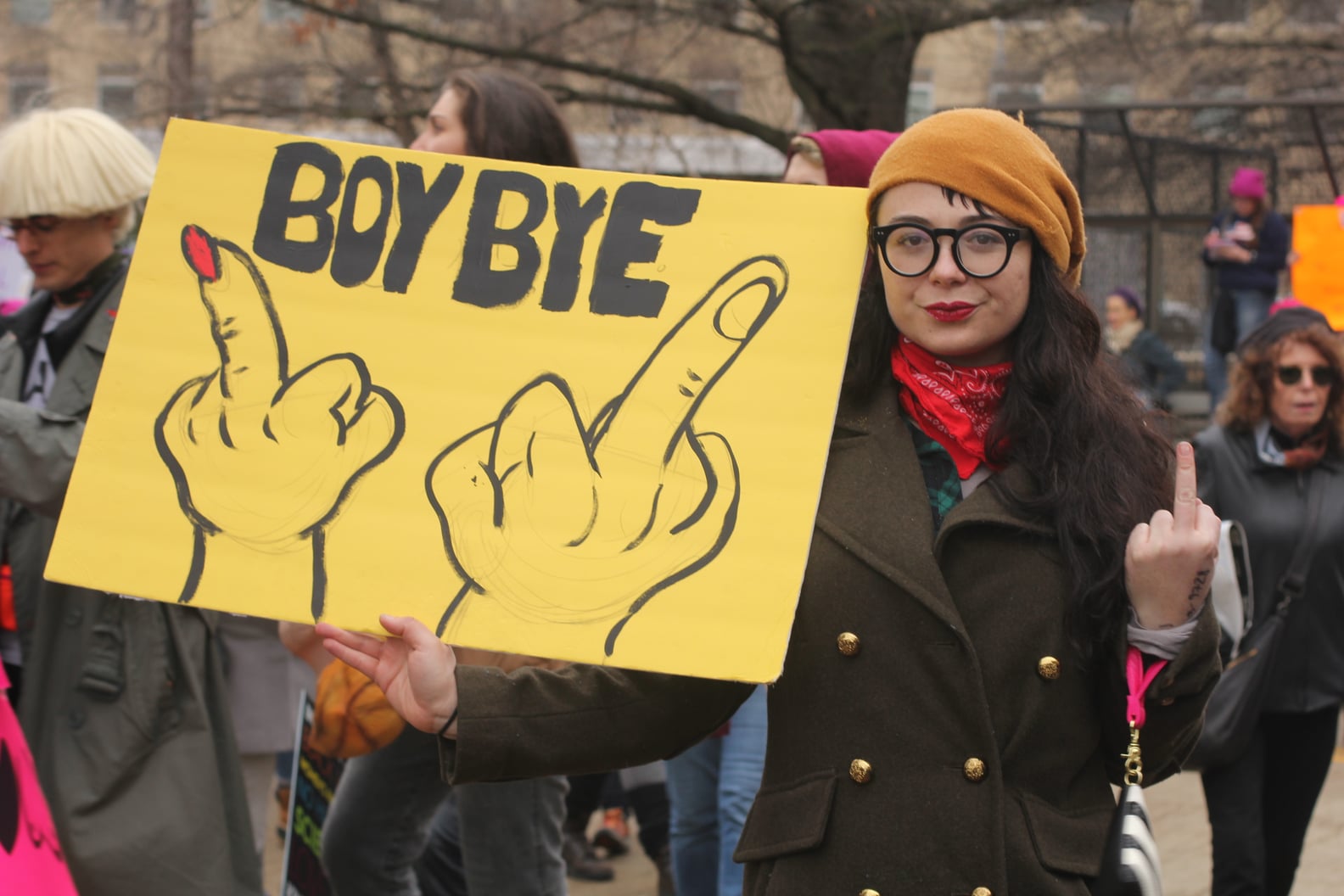 Best Signs From Women's March in Washington DC | PS News