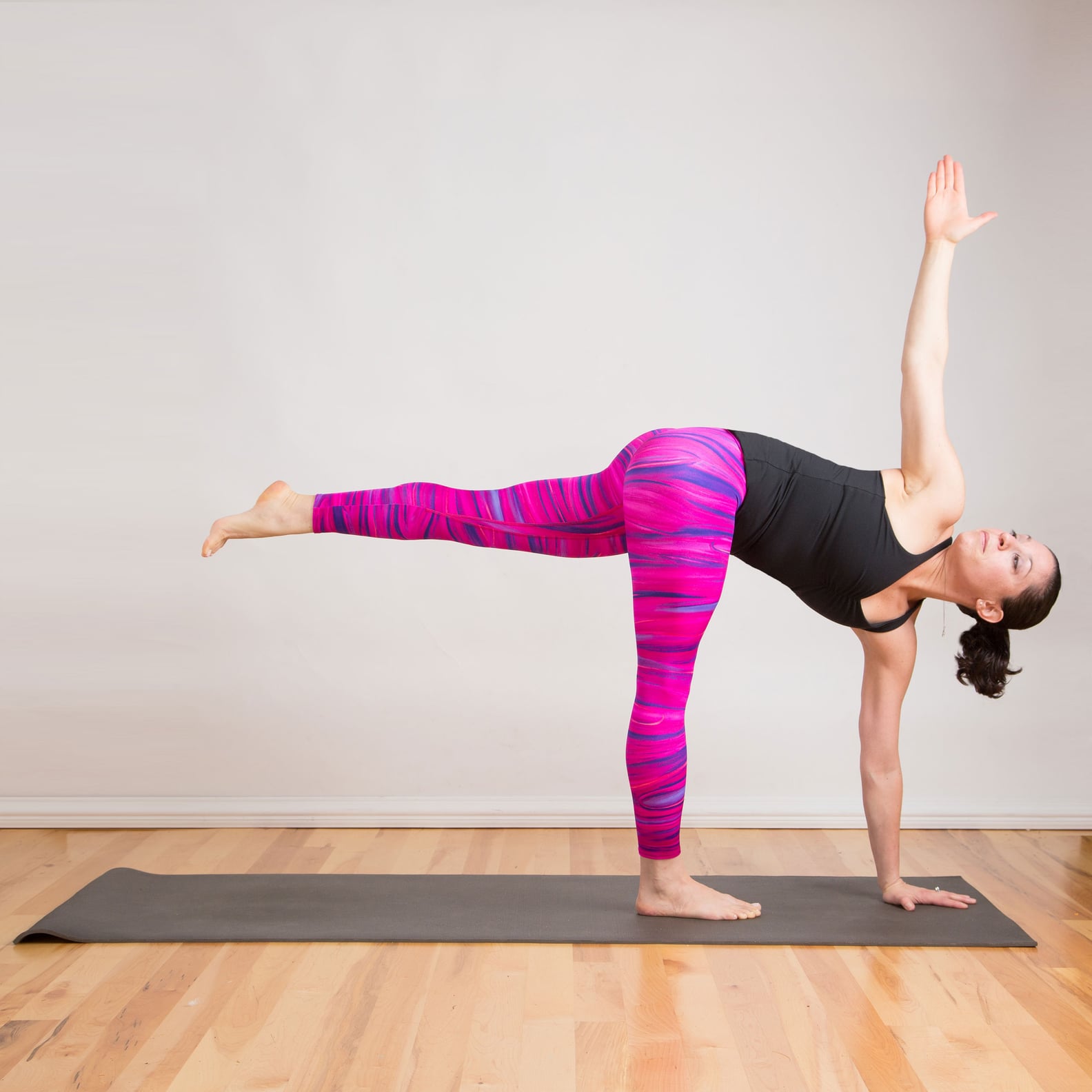 How to Do Rotated Triangle Pose | PS Fitness