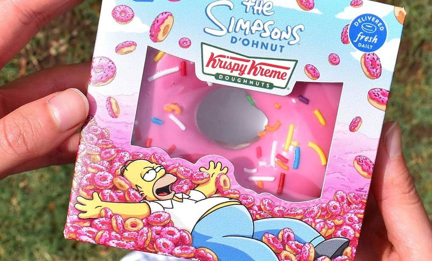 The Simpsons Krispy Kreme Doughnut | PS Food