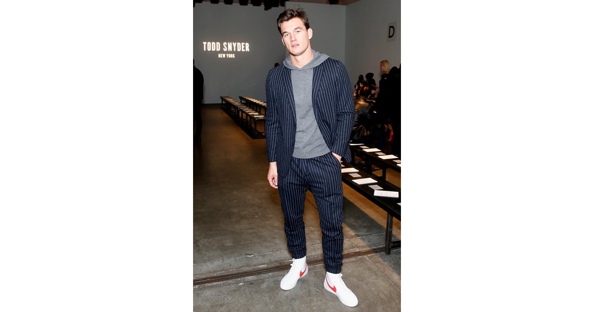 Tyler Cameron at the Todd Snyder 2020 Show | The Best Celebrity Style ...