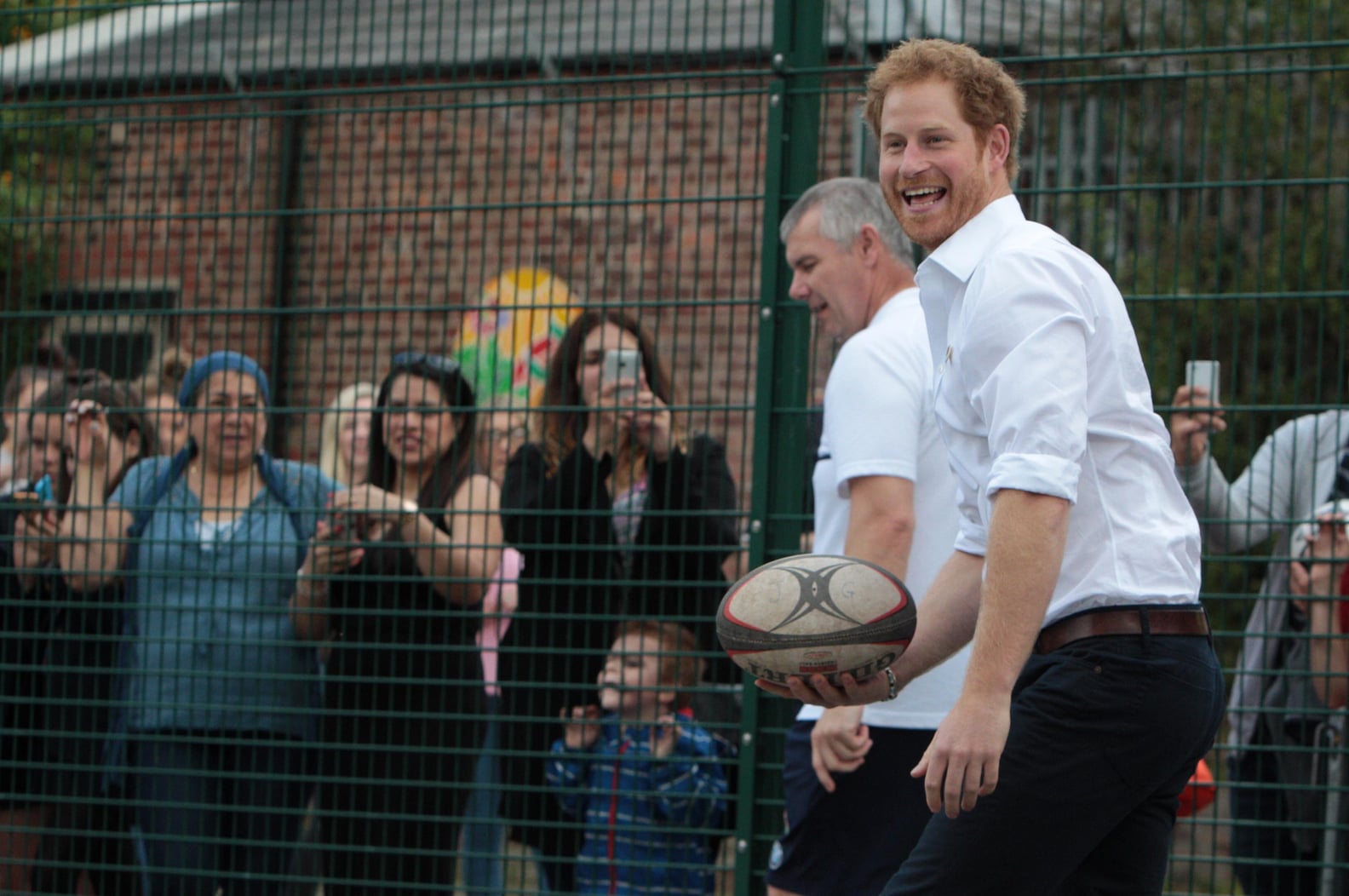 Prince Harry Visits RFU Community Rugby Programme June 2016 | PS Celebrity