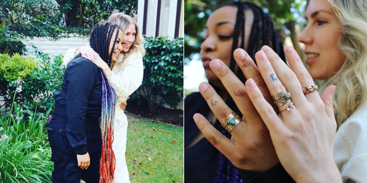 Raven Symoné Got a Matching Wedding Day Tattoo With Her Wife | PS Beauty