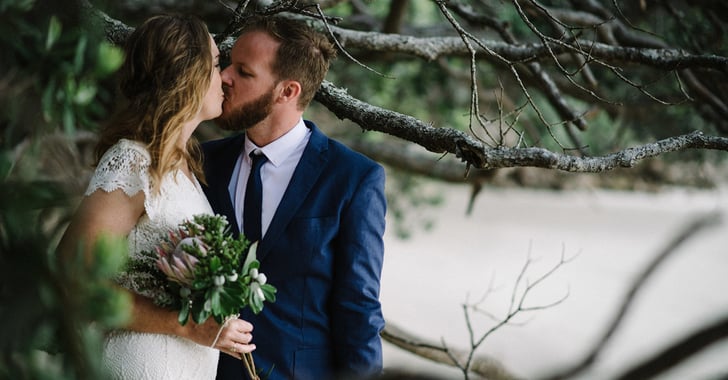 New Zealand Beach Wedding Popsugar Love And Sex