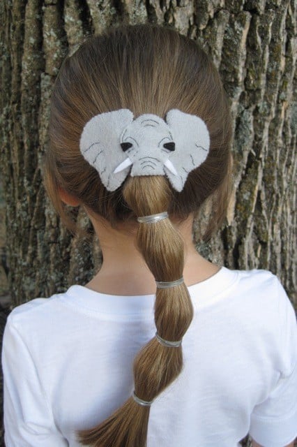 An Elephant | Crazy Hair Day Ideas | POPSUGAR Moms Photo 25