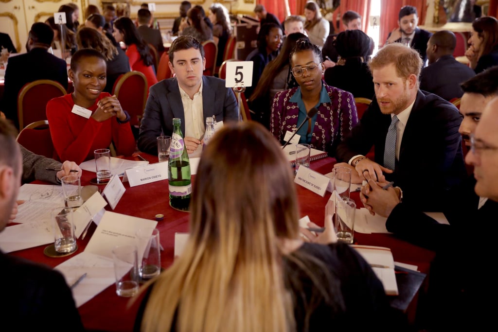 Prince Harry at Commonwealth Youth Roundtable January 2019 | POPSUGAR ...