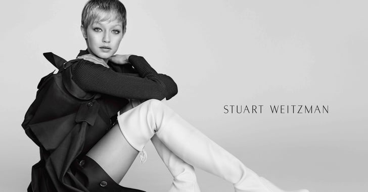 Gigi Hadid Stuart Weitzman Campaign Fall 2017 | POPSUGAR Fashion